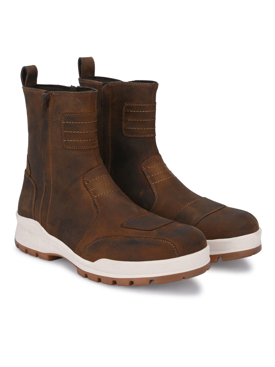 Draco Men's Biker Boots – Delize