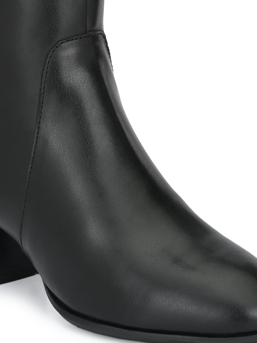 Helen Long Boot with Rivets – Delize