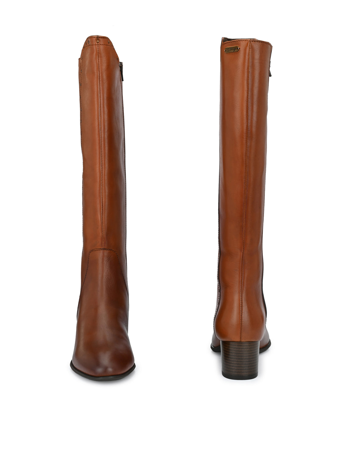 Helen Long Boot with Rivets – Delize