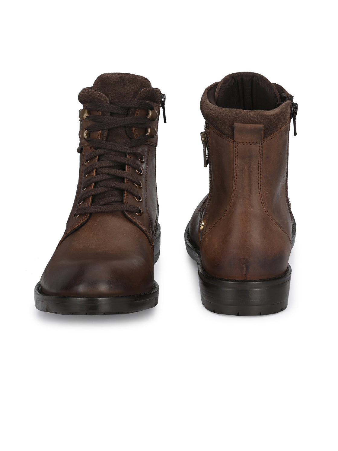 Alex Leather Derby Boots – Delize