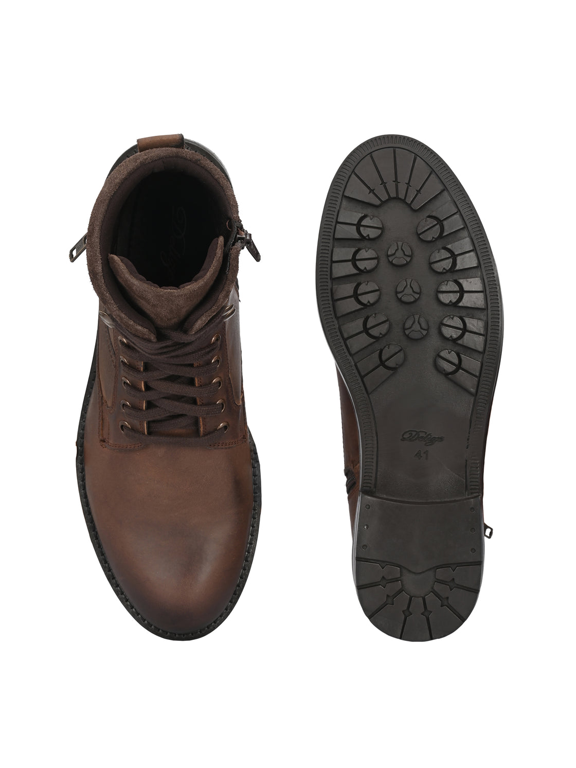 Alex Leather Derby Boots – Delize